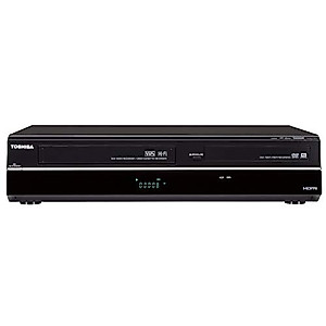 Toshiba DVR670/DVR670KU DVD/VHS Recorder with Built in Tuner, Black (2009 Model) (Renewed)