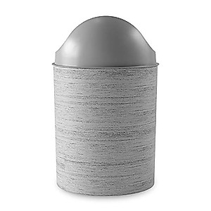 Umbra Mezzo Waste Can, 1, Greywood
