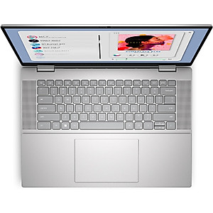 Dell Inspiron 16 7000 7630 2-in-1 Business Laptop (16" FHD+ Touchscreen, 13th Gen Intel 12-Core i7-1360P, 16GB DDR5 RAM, 2TB SSD, Active Stylus) Backlit, Fingerprint, FHD Webcam, Win 11 Pro, Silver