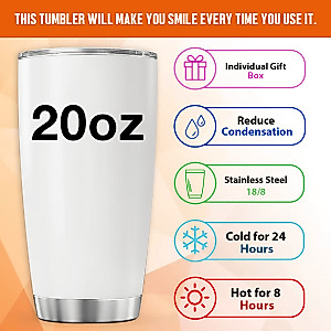 9SUNFLOWER Bee Coffee Tumbler Mechanic Style Birthday Gifts For Girls Women Boys Friends Steampunk Travel Mug With Lid Insulated Cold Drink Cup Inspirational Quotes Drinking Cups