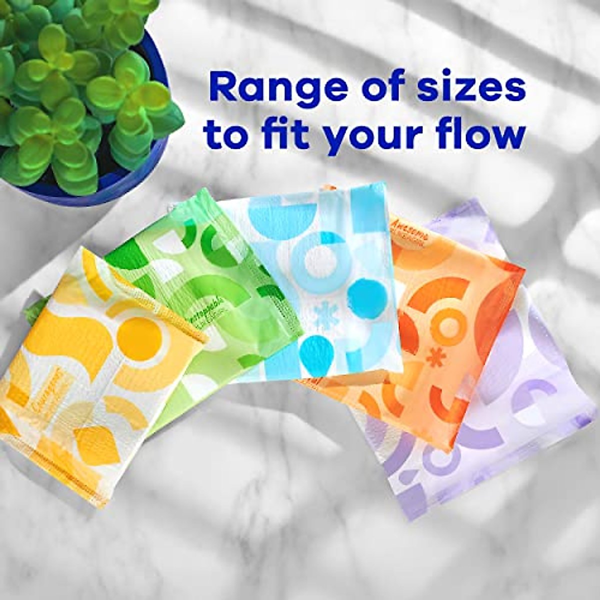 Always Ultra Thin Pads for Women, Size 1 Regular Absorbency Without Wings Unscented, 44 Count x 3 Packs (132 Count total)