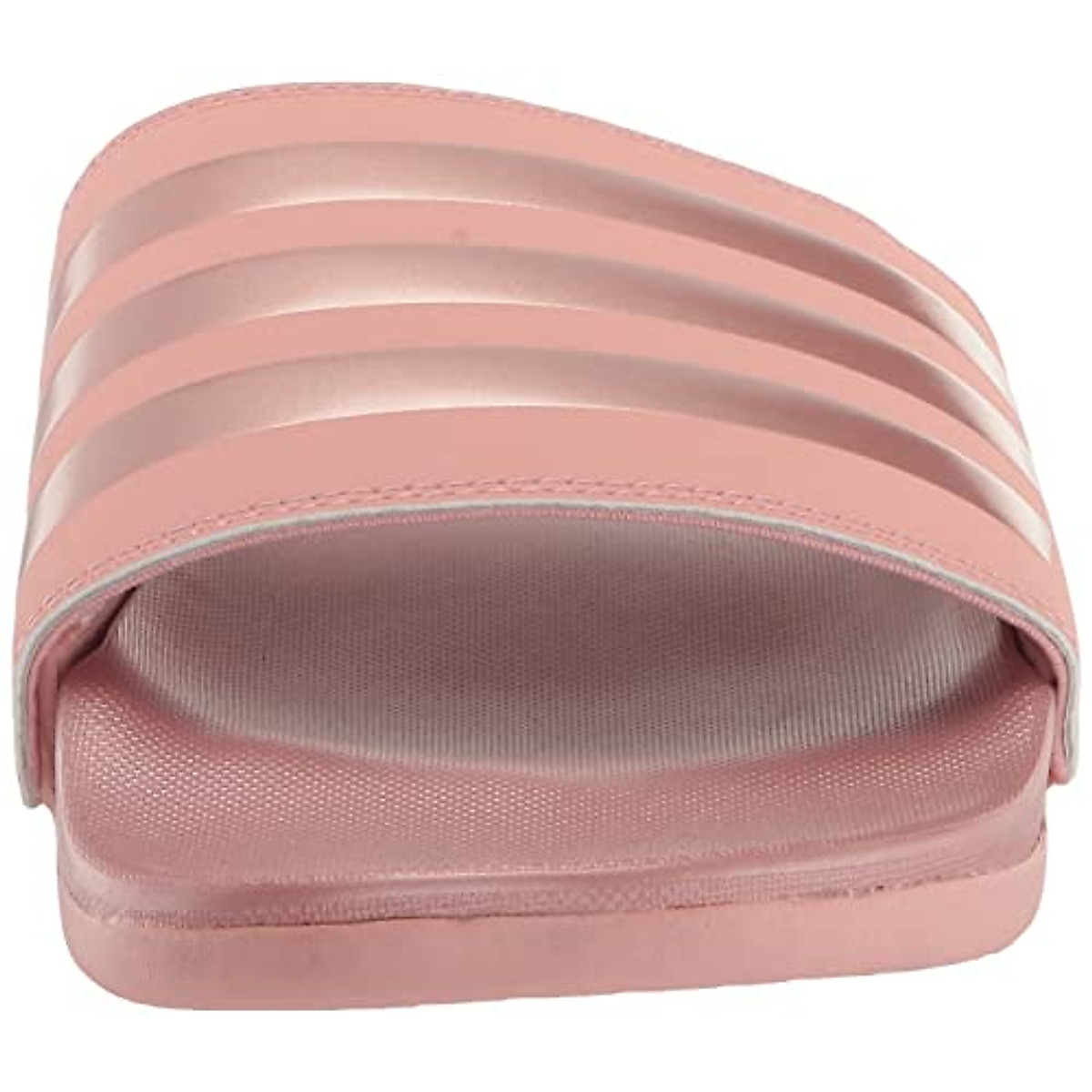 adidas Women's Adilette Comfort Slides Sandal, Wonder Mauve/Maeamt/Maeamt, 5