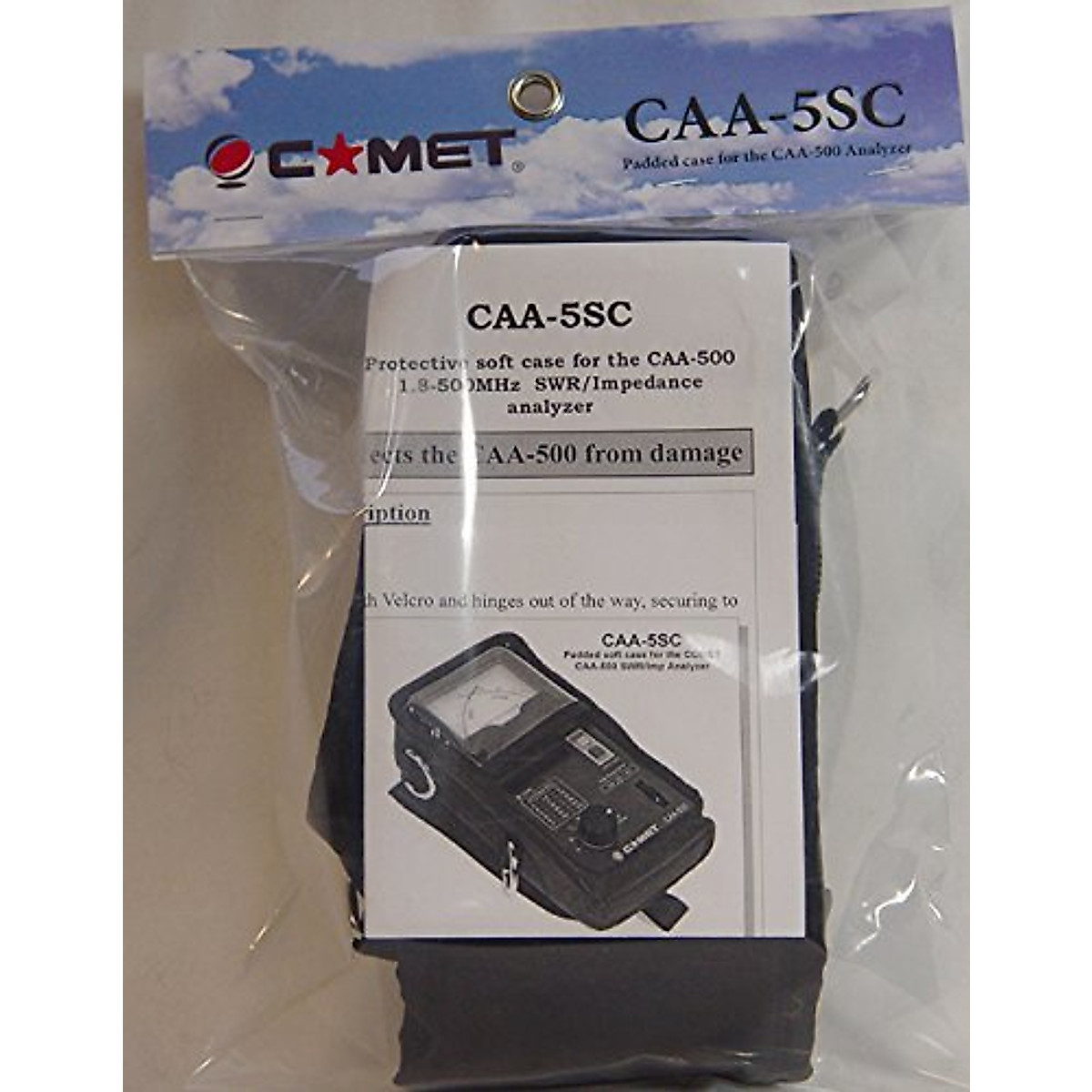 Comet Original CAA-5SC Protective Padded Soft Case for The CAA-500 Analyzer
