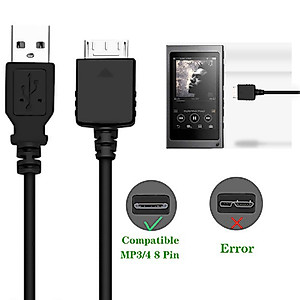 Draw a dragon Replacement Wall Charger MP3 MP4 Player USB Charger Cable Compatible with Sony Walkman NWZ Charging Cable for A Series, S Series, E Series, X Series, Z Series… B08BZGFFZV