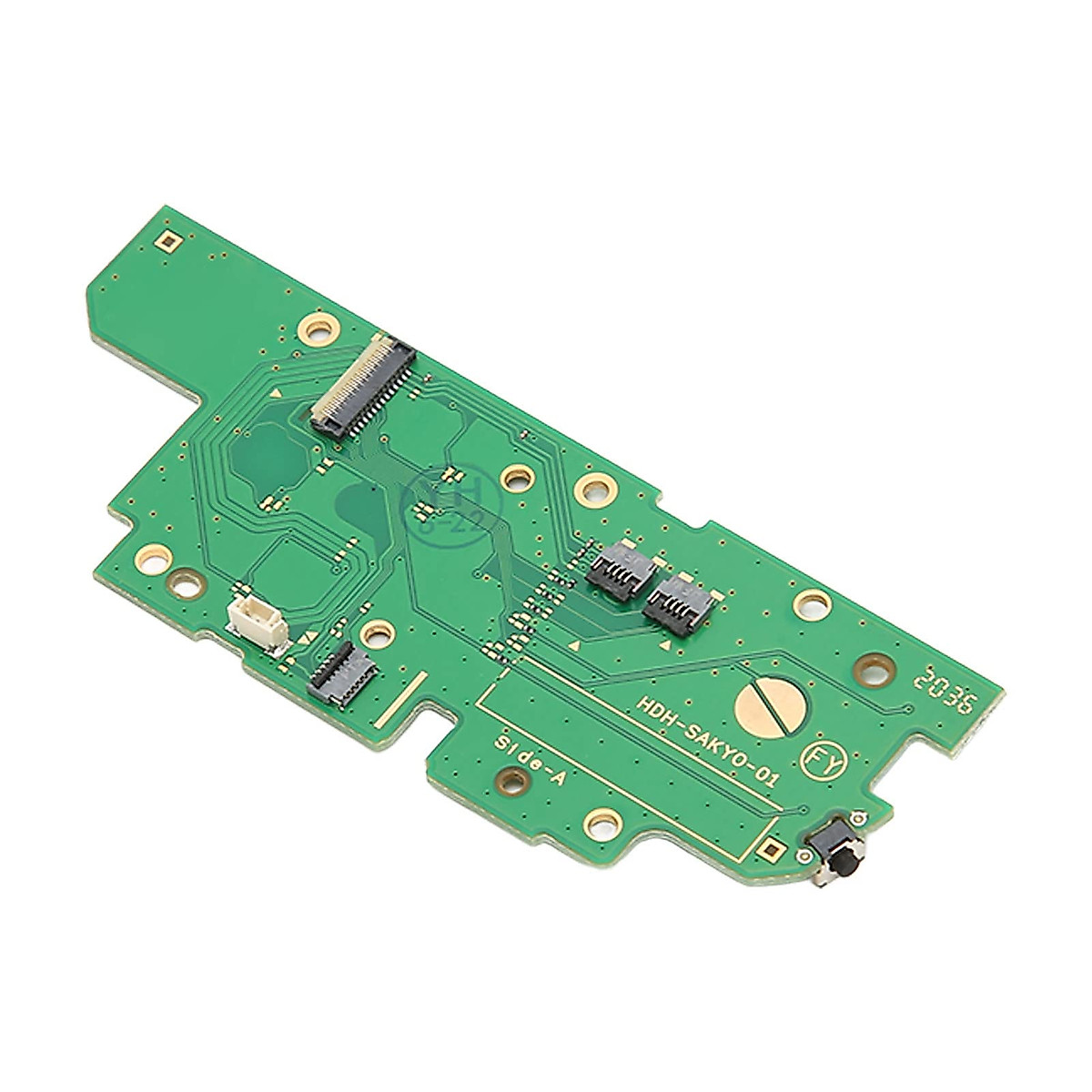 Left L Side Motherboard, for Switch Lite Left Handle, PCB Material L Side Board, Replacement Professional Game Console Key Board Part [video game]