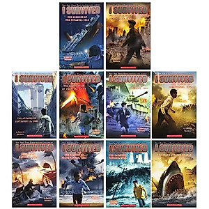 HiAnifri Superkids A Library of I Survived Series 20 Books Set Collection