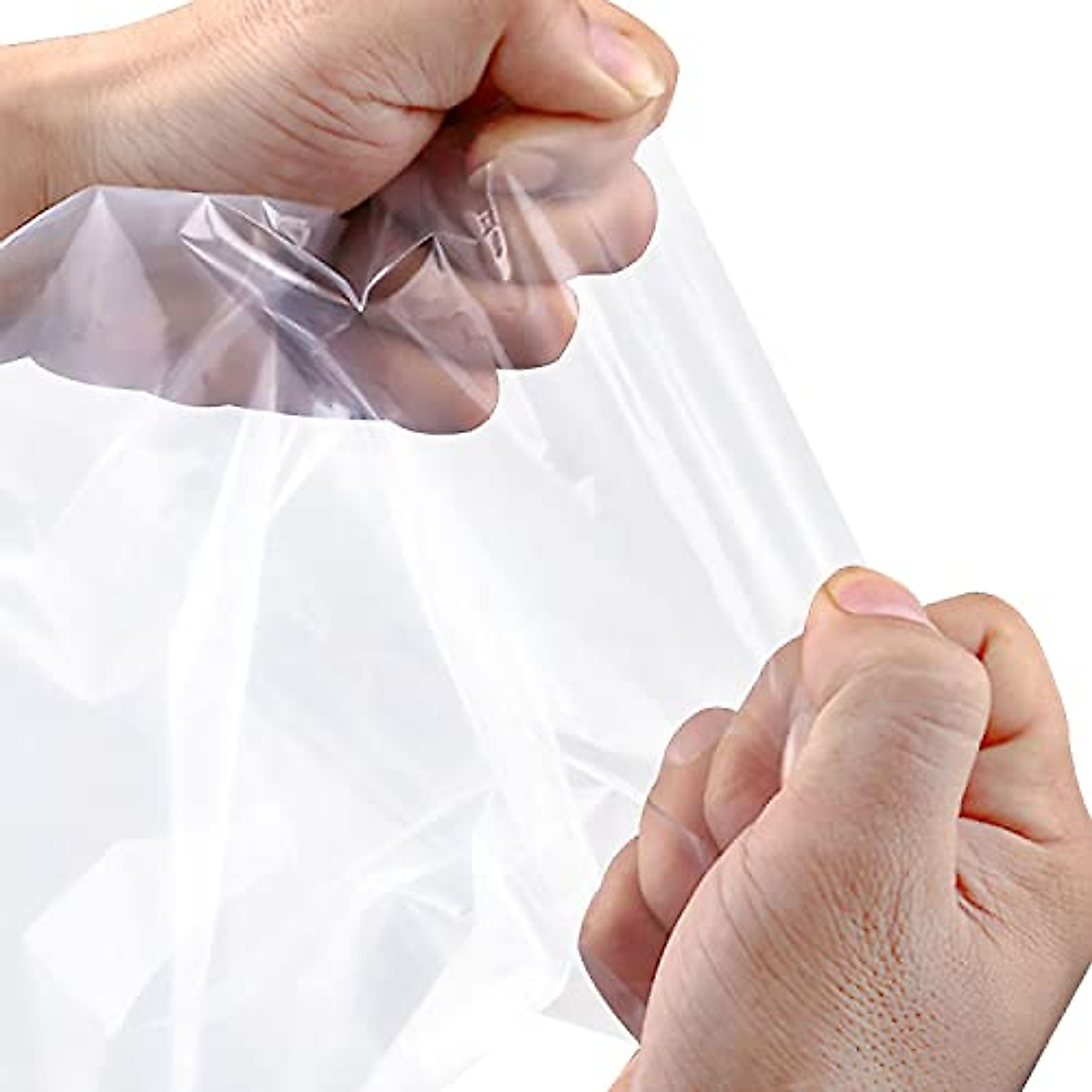 Zcintert Clear Cello Cellophane Treat Bags, 100 Pcs - 5.9" x 7.8"(2mils), Plastic Gift Bags for Candy, Party Favor, Cookies, Candies Packaging, with 4” Twist Ties