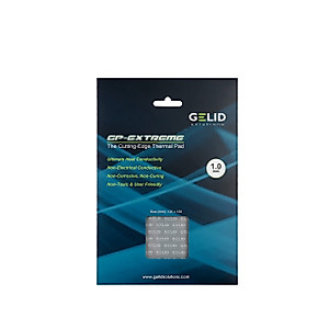 Gelid Solutions GP-Extreme 12W-Thermal Pad 120x120 Excellent Heat Conduction, Ideal Gap Filler. Easy Installation (120x120x1.0)