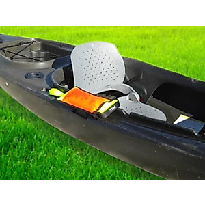 Rescue Steps for Kayaks - Compact Boarding Rope Ladder for Kayak (Yellow/Black)