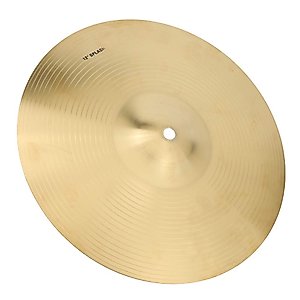Bnineteenteam 12 inch Crash Cymbal Brass Crash Cymbal Musical Instrument Accessory for Drum Set