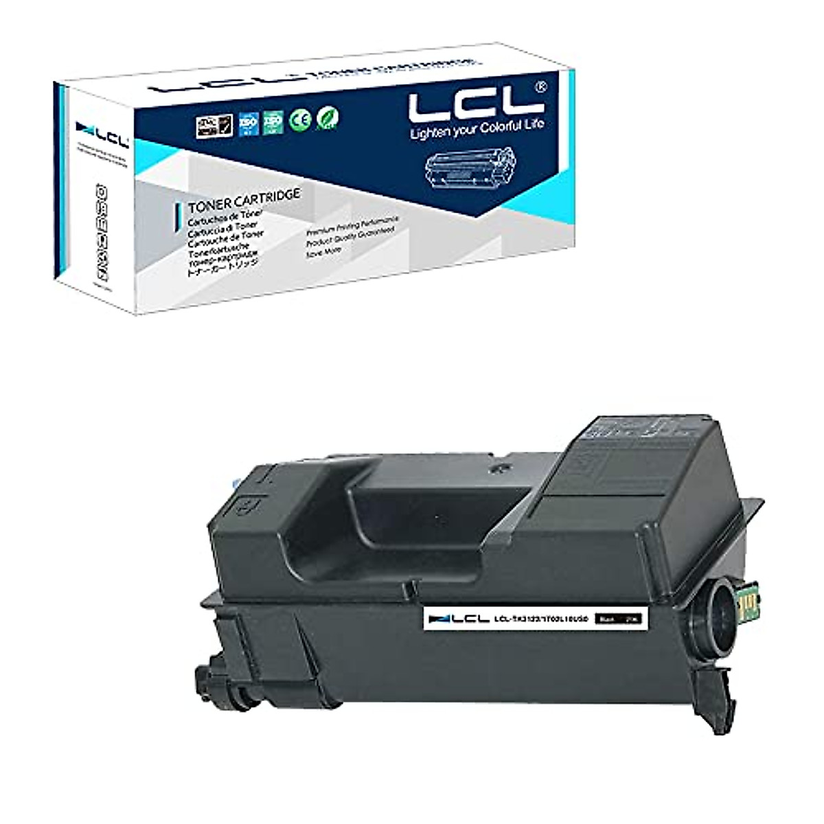 LCL Compatible Toner Cartridge Replacement for Kyocera TK3122 TK-3122 1T02L10US0 ECOSYS FS-4200DN M3550idn (1-Pack Black)