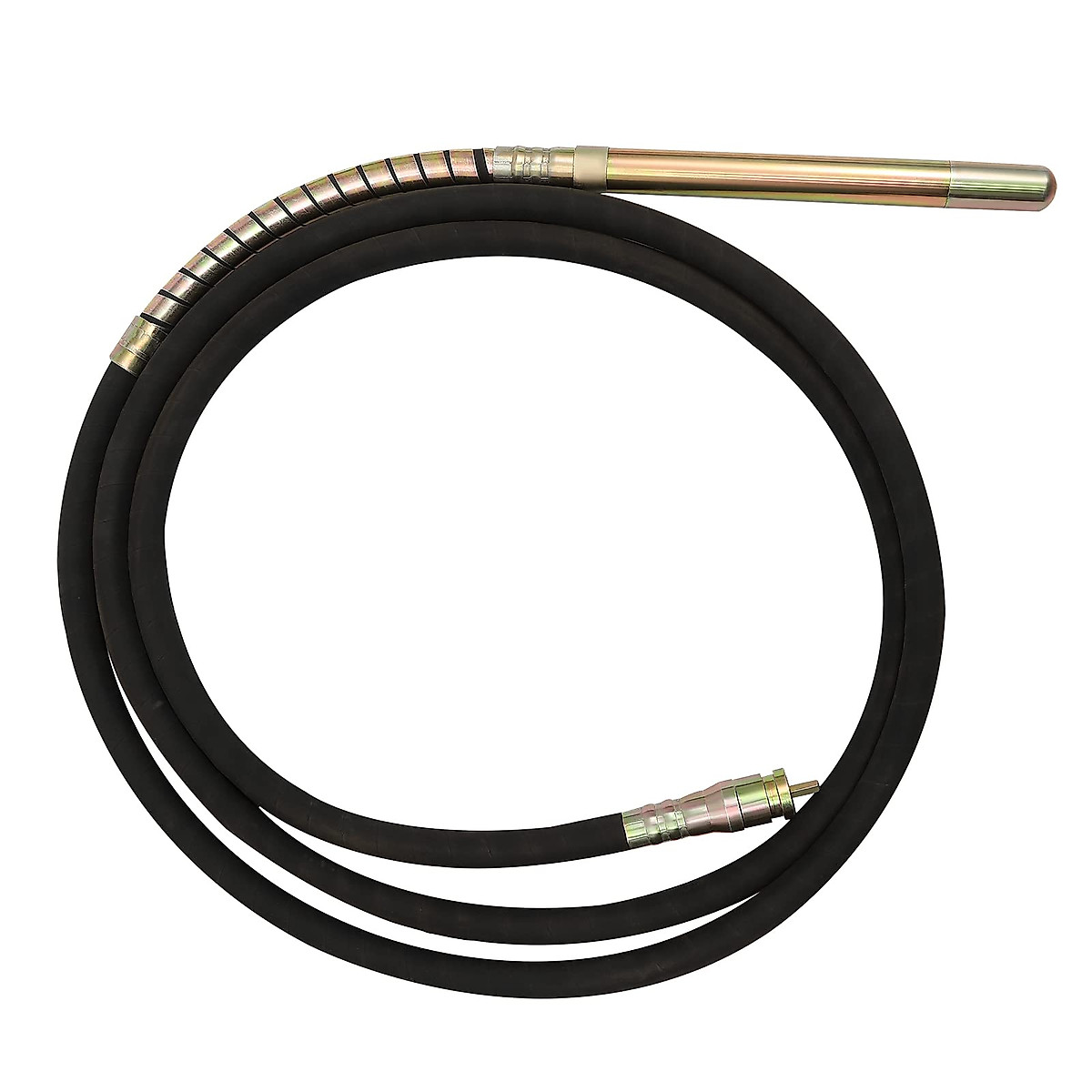 Concrete Vibrator, 7.5HP 4 Stroke Gas Powered Concrete Vibrating Tool 3600r/min Cordless Cement Mixer with 19.69ft Shaft Rod for Highways Bridges Housing Construction