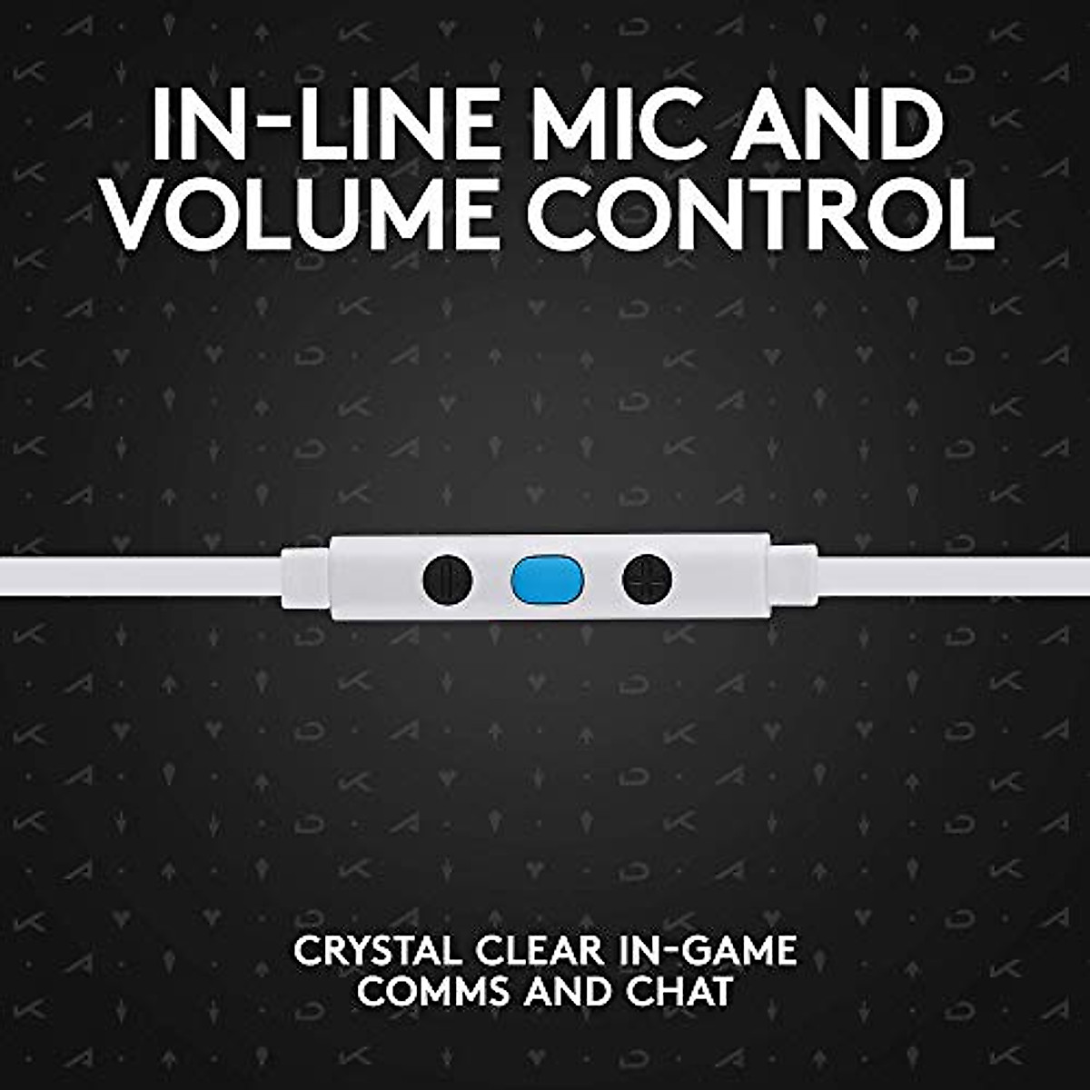 Logitech G333 K/DA Gaming Earphones - in-Line Mic and Controls - Gaming-Grade Dual Drivers - Durable Aluminum Housing - Official League of Legends KDA Gaming Gear