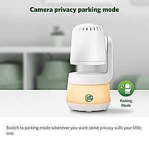 LeapFrog LF930HD 1080p Smart WiFi Remote Access Baby Monitor, 360° Pan & Tilt, 7” 720p HD Display, Color Night Light, Color Night Vision, Two-Way Intercom, Smart Sensors