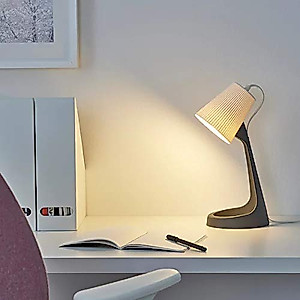IKEA SSE SVALLET Work Lamp, GreyWhite(Bulb Included), Grey and White