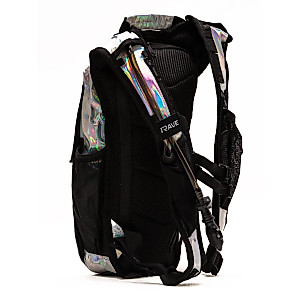 RaveRunner® Anti-Theft Hydration Backpack | Rave Hydration Pack, Festival Water Bag, Hydropack Rave, Hydration Pack EDC (Holographic)