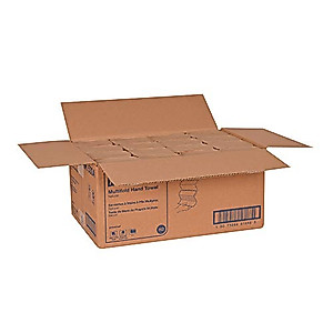 Tork Multifold Hand Towel Natural H2, Universal, 100% Recycled Fibers, 16 x 250 Sheets, MK530A