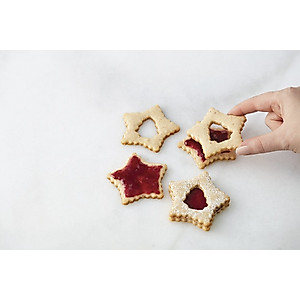 Wilton Linzer Cookie Cutter Set, 7-Piece