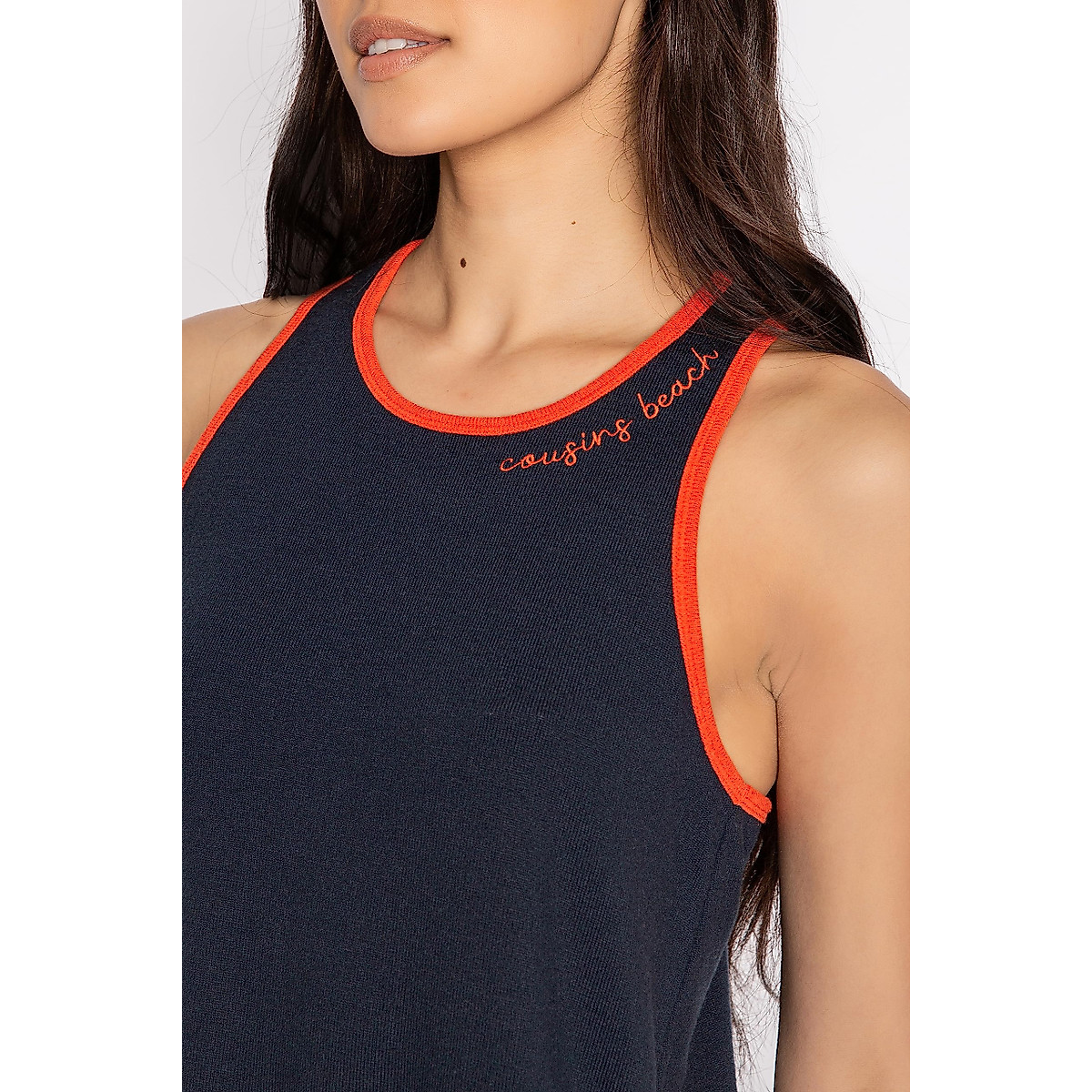 PJ SalvageThe Summer I Turned Pretty Lounge Pajama Tank Top PJNavyMedium