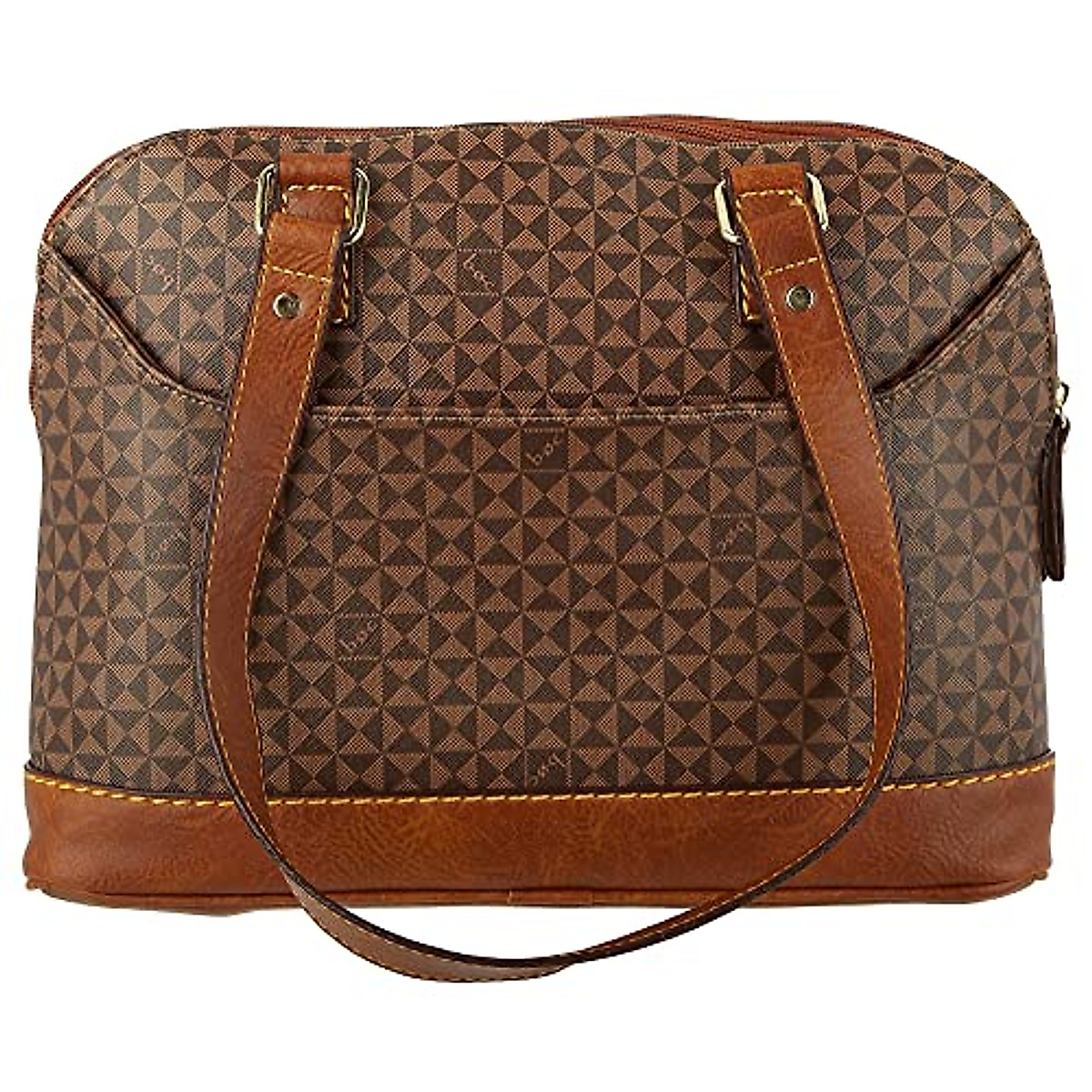 b.o.c. BOC Oakfield Signature EastWest Satchel SaddleSaddle