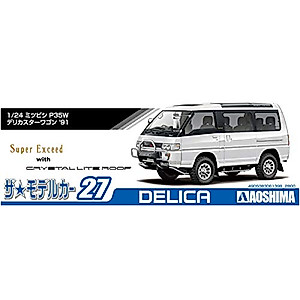 Aoshima 1/24 Scale P35W Delica Star Wagon '91 - Plastic Model Building Kit # 6139