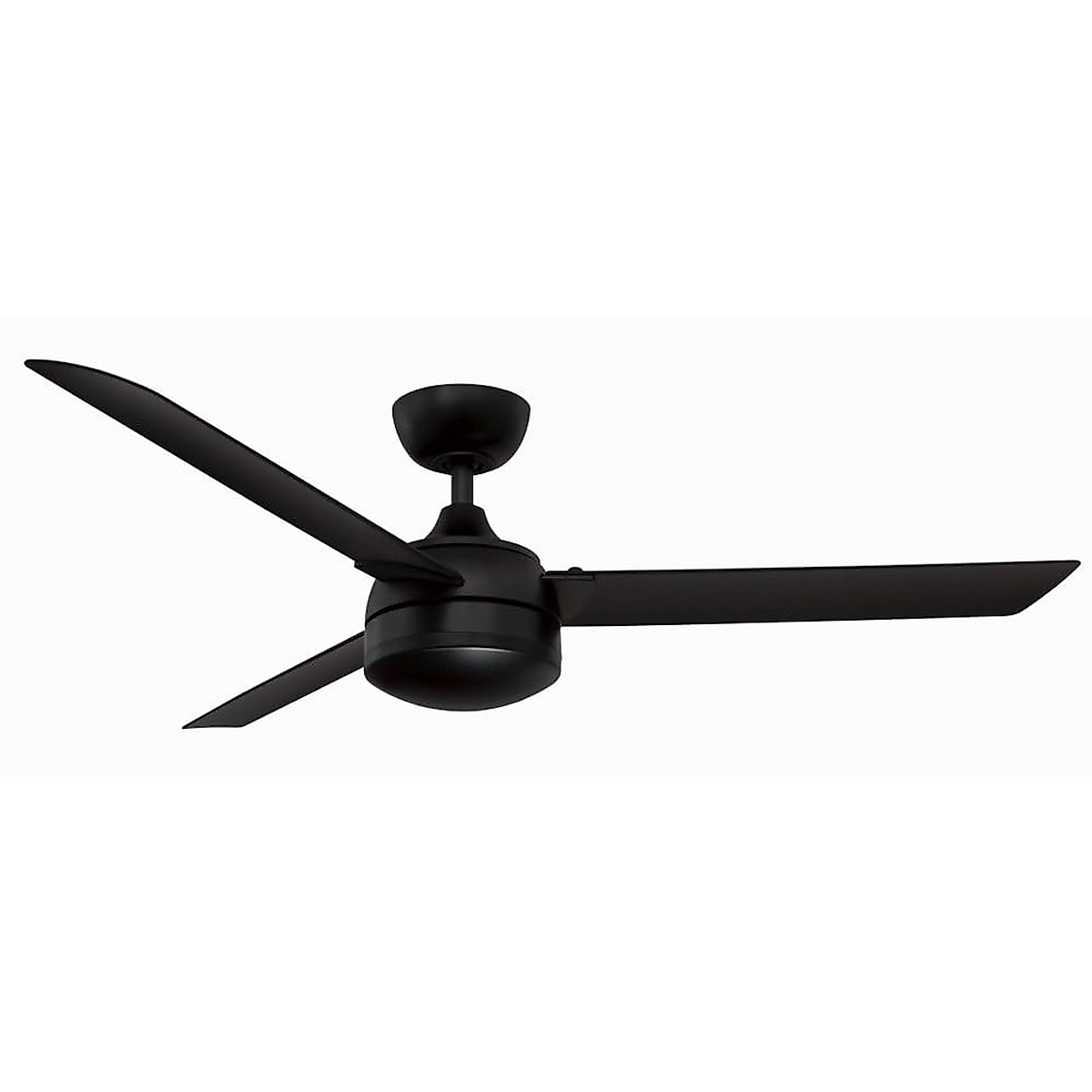 Fanimation Xeno Wet Indoor/Outdoor Ceiling Fan with Dark Walnut Blades and LED Light Kit 56 inch - Dark Bronze