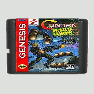 Royal Retro Contra The Hard Corps 16 bit SEGA MD Game Card For Sega Genesis Only