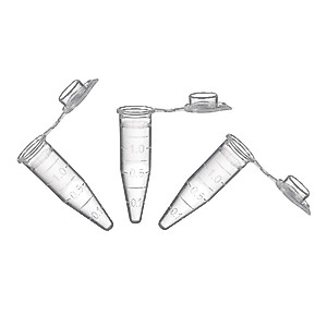 Polypropylene 1.5 ml Micro-centrifuge Tube with Snap Cap, Natural (Pack of 500)
