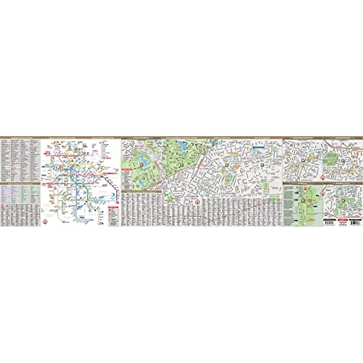 StreetSmart Mexico City Map by VanDam – Laminated City Center Street Map of CDMX w/all Attractions, Pre-hispanic Sites, Museums, Hotels, Restaurants, ... 2025 Edition (English and Spanish Edition)
