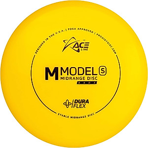 Prodigy Disc Ace Line Glow DuraFlex M Model S Midrange Golf Disc [Colors May Vary] - 176-180g