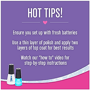 Cool Maker, GO Glam U-nique Metallic Nail Salon with 200 Icons and Designs, 4 Polishes, Stamper & Dryer, Nail Kit for Girls, Amazon Exclusive