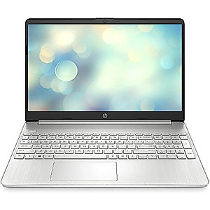 HP 15.6 inch Laptop, AMD Ryzen 5300U, 4-Cores Processor, 12GB RAM, 256GB SSD Storage, Windows 10 or Windows11, ‎Bluetooth, Wi-Fi, Fast Charge, Webcam, Bundle with JAWFOAL