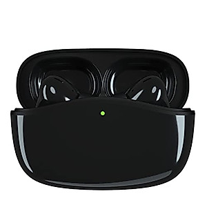 H&P True Wireless Earbuds Noise Isolating High Precision Natural Sound Earphones Full Metal Premium in-Ear Monitor/High Definition Sound, High Precision Clear and Transparent Sound Earphones (Black)