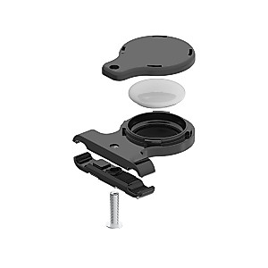 LEZYNE Matrix Saddle Tagger, Stealth Bicycle Airtag Seat Mount Case, Lightweight, Durable Composite Matrix, IPX7 Waterproof, Hidden Airtag Holder for Bikes