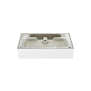 Swiss Madison Well Made Forever SM-CS721, Claire 24" Ceramic Console Sink In Glossy White Basin