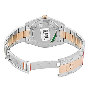 Rolex Datejust Ii 41mm Chocolate Dial Rose Gold and Steel Men's Watch 126331