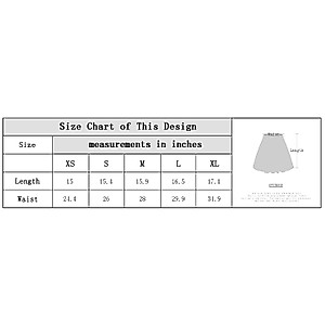 Urban CoCo Women's Mini Skater Flared Skirt Printed and Solid Tennis Skirt (L, Red)