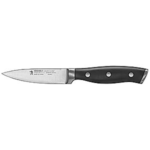 HENCKELS Forged Accent Razor-Sharp 3.5-inch Paring Knife, German Engineered Informed by 100+ Years of Mastery, Black
