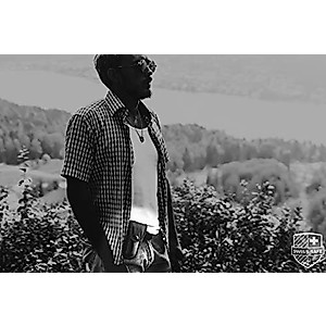 Swiss Safe Universal Tactical Knife Sheath Holster with Belt Loop - Pouch Fits Any 5" Folding Pocket Knife