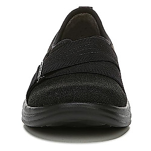 BZees Women's Niche III Flat, Blacknet, 8 Wide