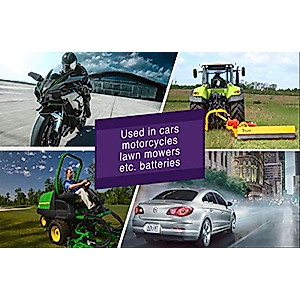 Mroinge MBC022, 12V 2A Lead Acid & Lithium(LiFePO4) Automatic Trickle Battery Charger Smart Battery Maintainer for Car Motorcycle Lawn Mower Boat ATV SLA AGM Gel Lithium(LiFePO4) and More Batteries