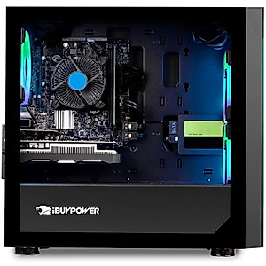 iBUYPOWER Gaming PC Computer Mini Desktop (AMD Ryzen 3 3100 3.6GHz, AMD Radeon RX 550 2GB, 8GB DDR4 RAM, 240GB SSD,WiFi Ready, Windows 10 Home) w/OD Mouse Pad