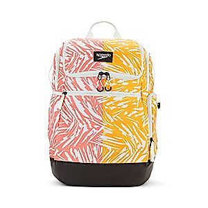 Speedo Large Teamster Backpack 35-Liter, Abstract Tiger 2.0, One Size