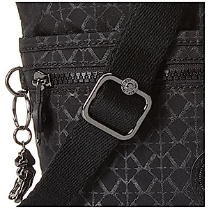 Kipling Women’s Arto Small Crossbody, Lightweight Everyday Purse, Casual Nylon Shoulder Bag, Signature Emb