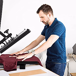 VEVOR Heat Press 16x20, 1700W Power Heat Press Machine, Fast Heating, High Pressure Heat Press Machine for T-Shirt, Digital Industrial Sublimation Printer for Heat Transfer Vinyl, Easy to Use, Black