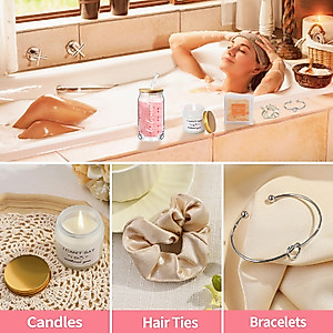 DHQH Bridesmaid Proposal Gifts Bridesmaid Stainless Steel Wine Tumbler Will You Be My Bridesmaid Gift for Bridesmaid Wedding Engagement Gift Rose Spa Gifts Bachelorette Party Gift…