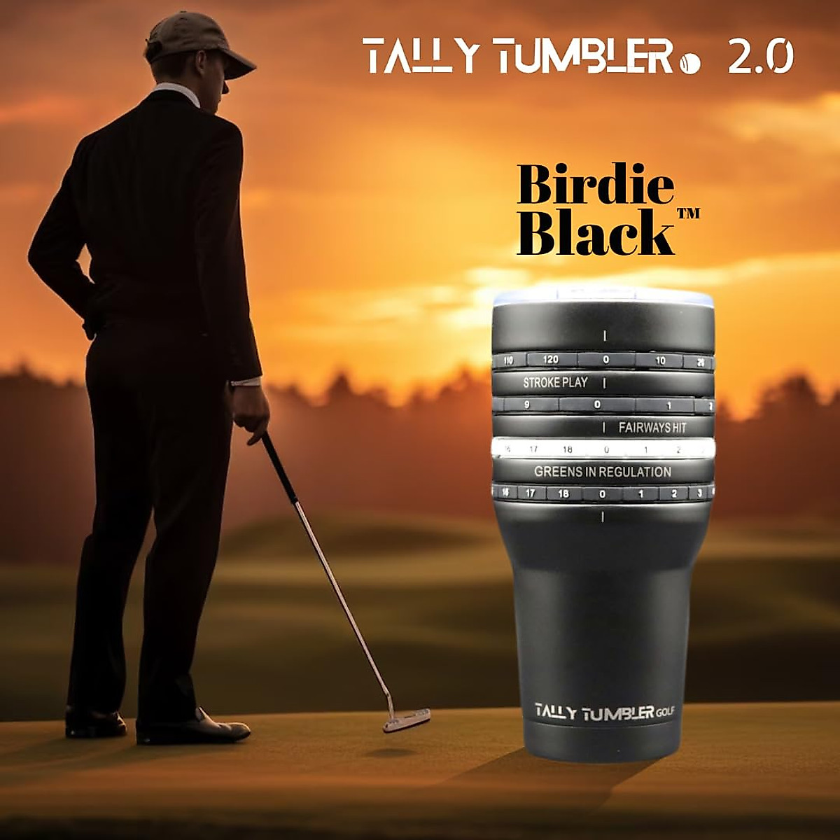 Tally Tumbler Golf (Birdie Black)