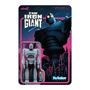 Super7 The Iron Giant - 3.75" Iron Giant Action Figure with Hogarth Hughes Accessory Classic Movie Collectibles and Retro Toys