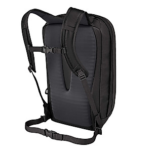 Osprey Transporter Panel Loader Laptop Backpack, Black, One Size