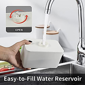 Fieemoo Portable Dryer, Electric Foldable Clothes Dryer with 3 Drying Mode & Intelligent Timer, 110V 1350W Standing Garment Steamer for Clothes with Aroma Function, Fast Drying & Low Noise for Apartments RVs Travel